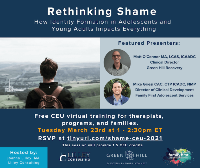 Upcoming Free CEU: Rethinking Shame 3/23 1pm - Addiction Treatment ...